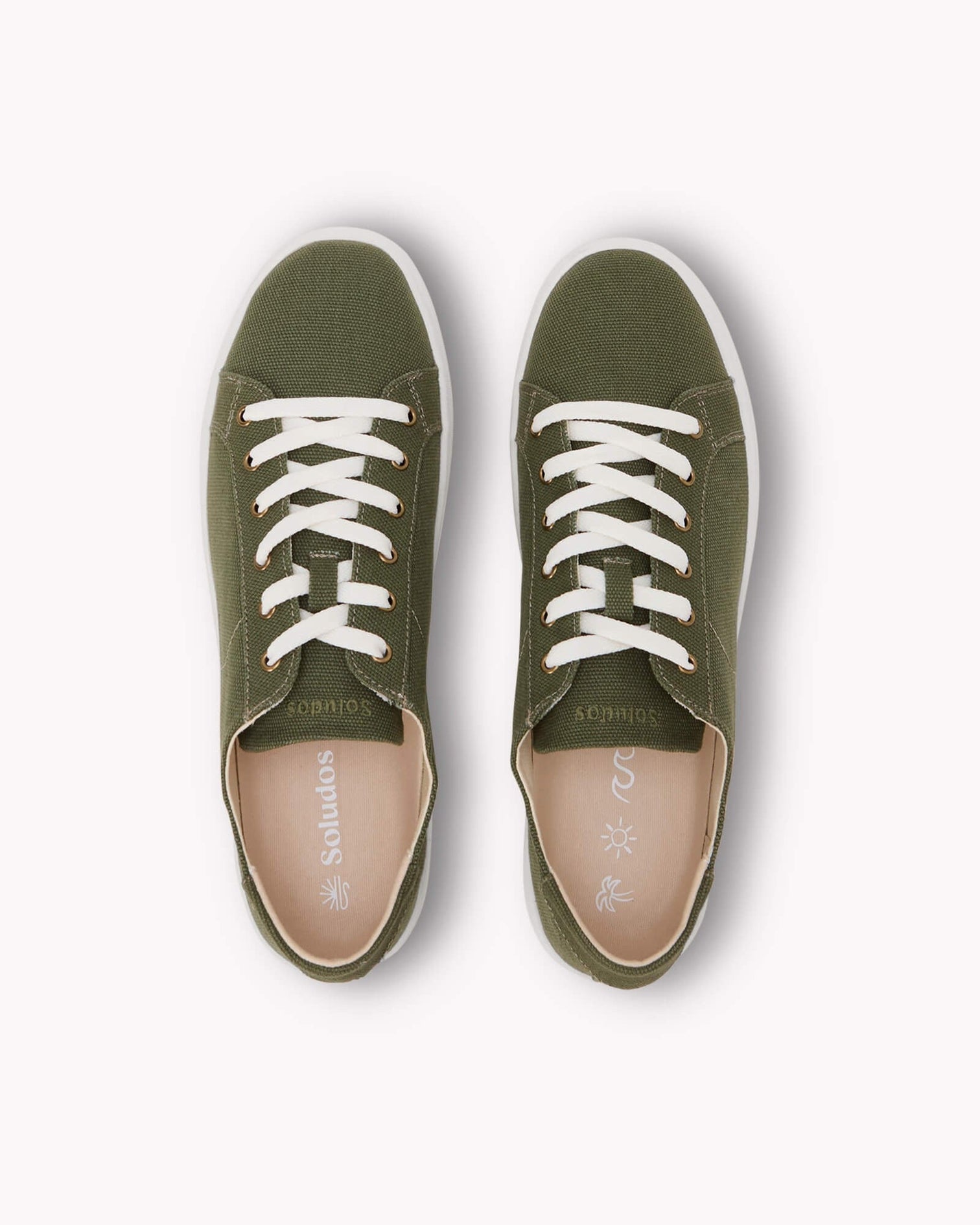 Ibiza Canvas Sneaker - Oliva Green Women's – Soludos